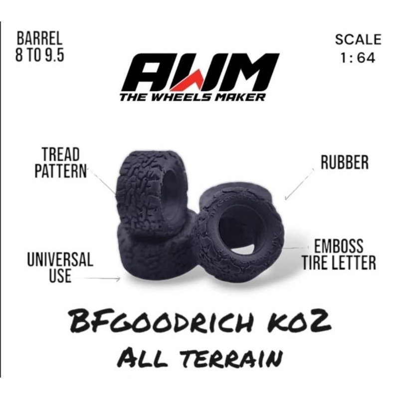 Jual Ban Karet AWM Offroad | Shopee Indonesia