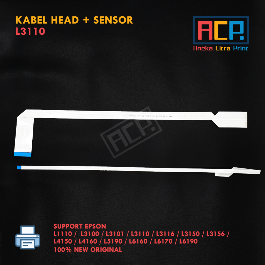 Jual Kabel Flexible Head + Sensor Epson L1110 L3110 L3150 L3156 L5190 ...