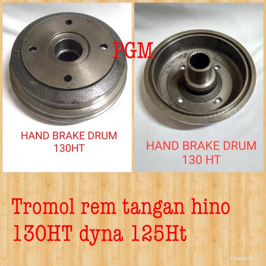 Jual Tromol rem tangan Hand brake drum Toyota Dyna 125HT 130HT | Shopee ...
