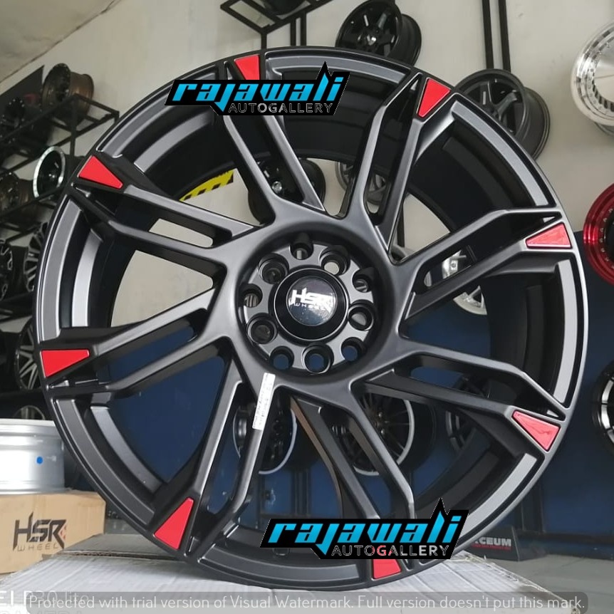 Jual VELG MOBIL MURAH TOYOTA FT86 RING 18 HSR SIRIUS Red - BISA JUGA ...