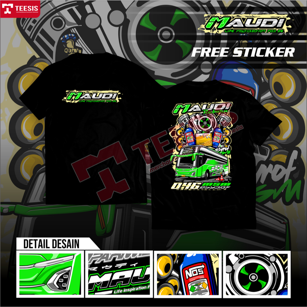 Jual Kaos Baju Bus Bis Mania Bismania MAUDI Jetbus 5 Pariwisata ...