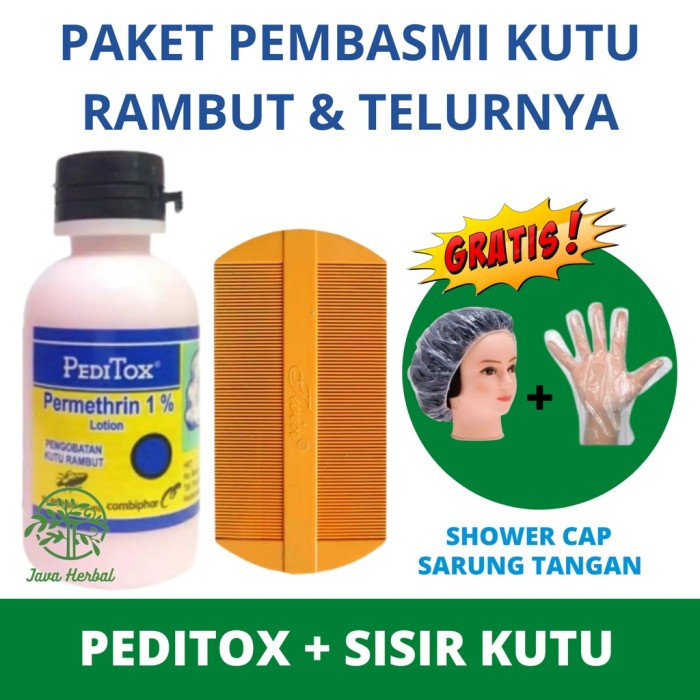 Jual SKINMED ~ PEDITOX 1 BOTOL isi 50ml Obat pembasmi kutu rambut /obat ...