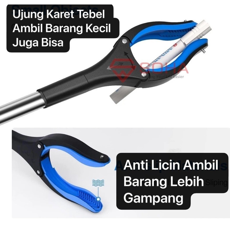 Jual PCK-13 Alat Penjepit Sampah Tongkat Ambil Barang Grab Stick ...