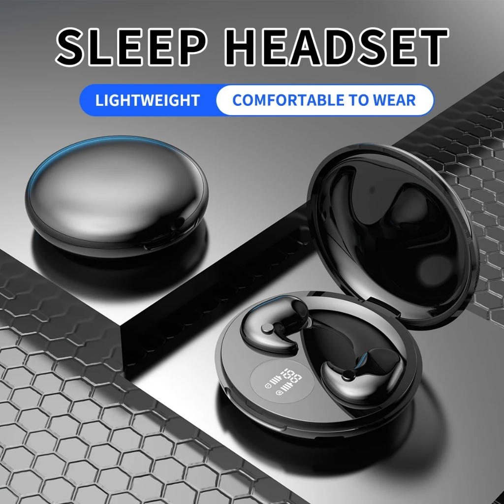 Jual Sleep Invisible Earphone Mini Headset In Ear Wireless Bluetooth ...