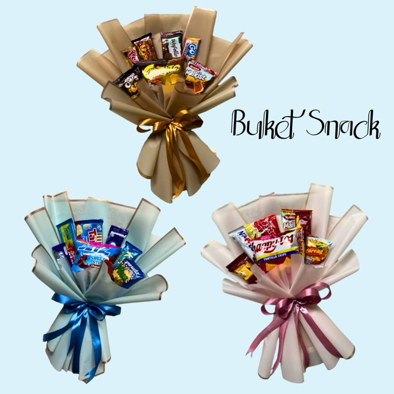 Jual Buket Snack / Snack Bouquet / Buket Makanan | Shopee Indonesia