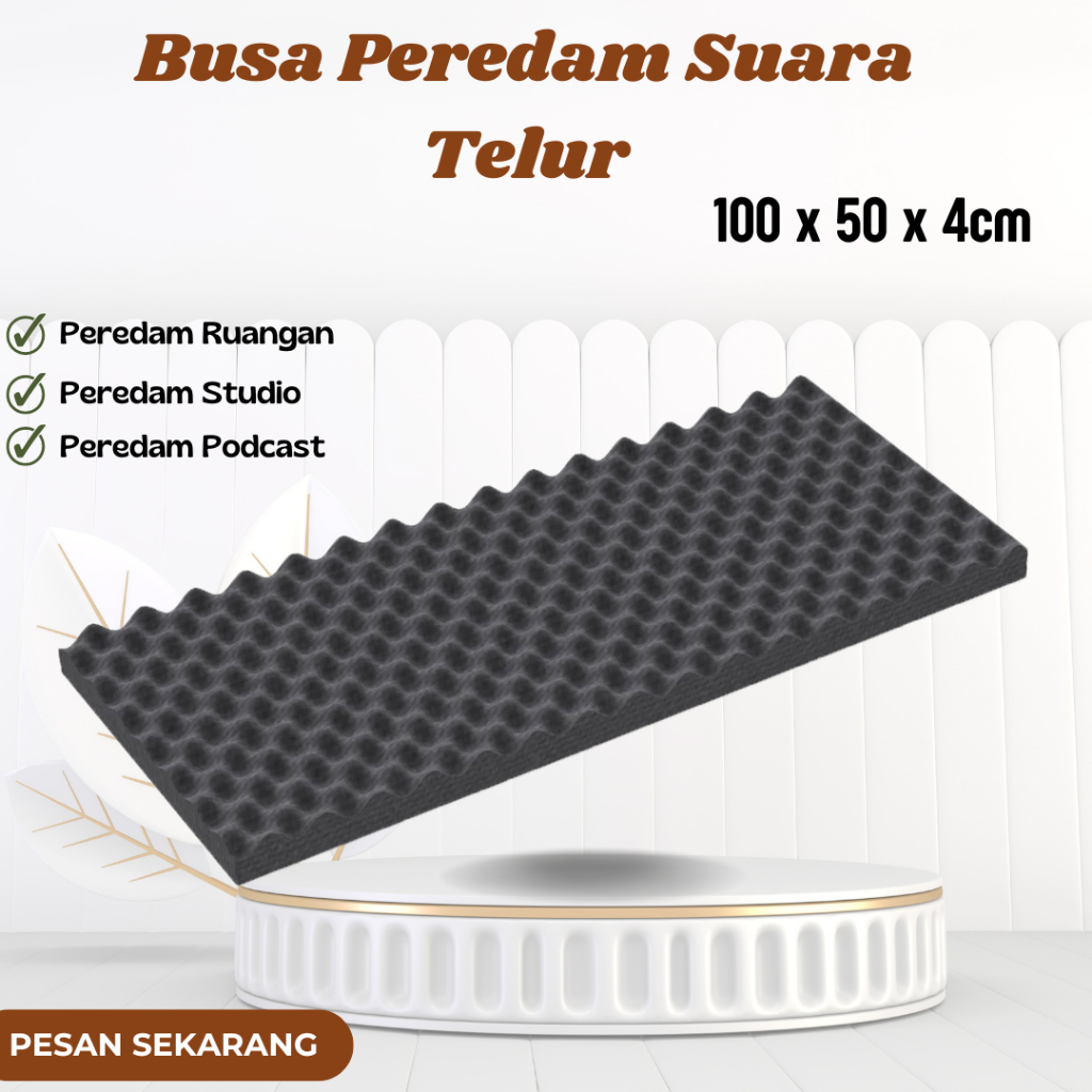 Jual Busa Peredam Suara Motif Telur Peredam Suara Ruangan Musik ...