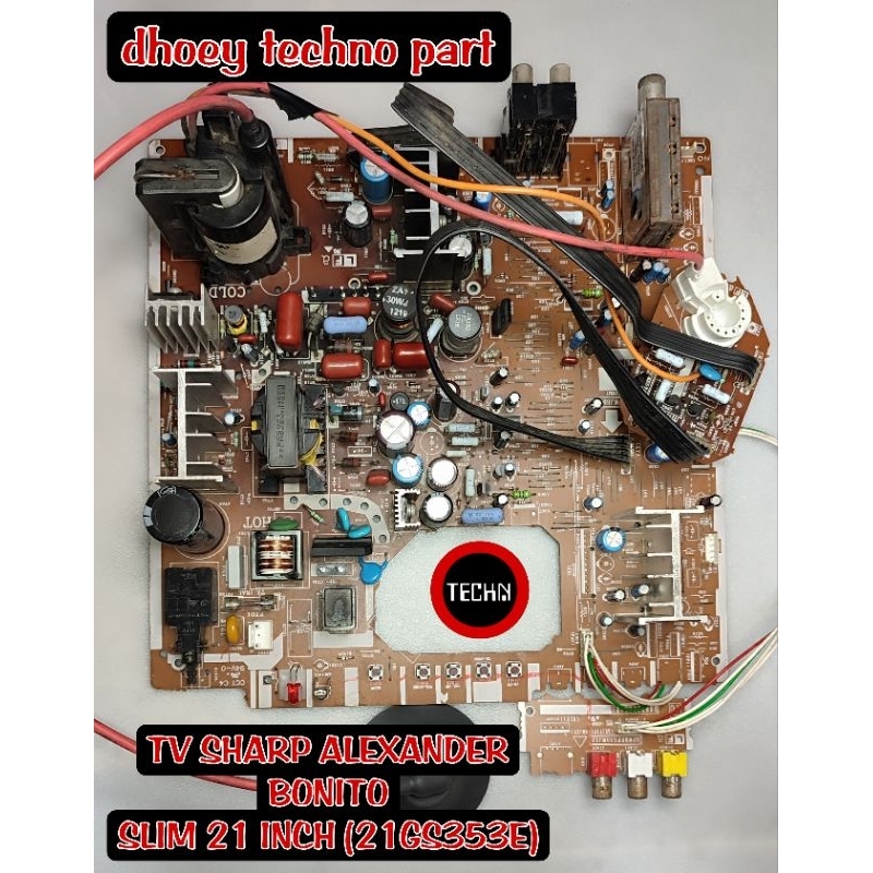 Jual MESIN TV SHARP ALEXANDER BONITO SLIM 21 INCH SECOND NORMAL ...