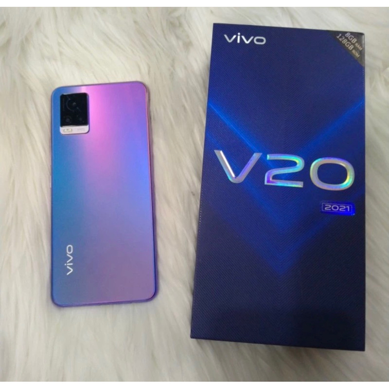 Jual VIVO V20 2021 8/128 SECOND FULLSET | Shopee Indonesia