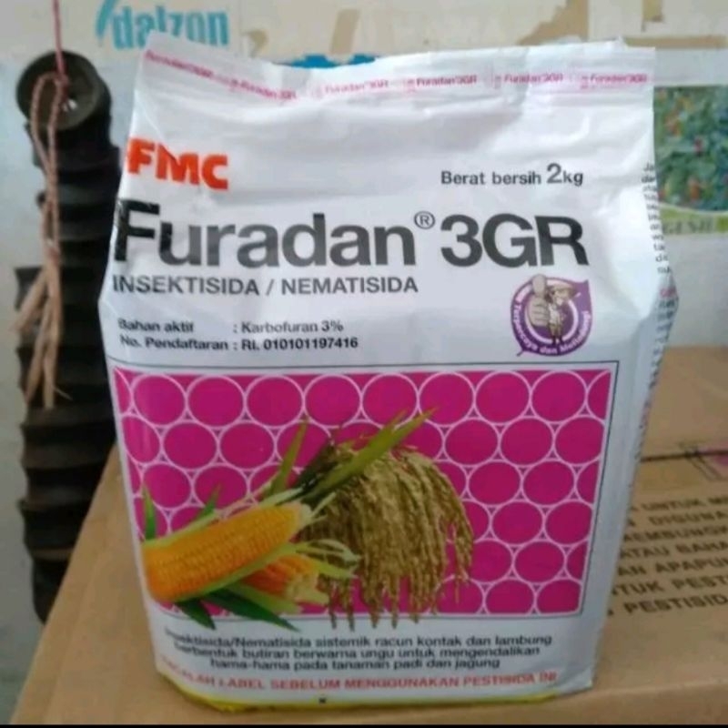 Jual Insektisida/nematisida FURADAN 3gr 2kg | Shopee Indonesia
