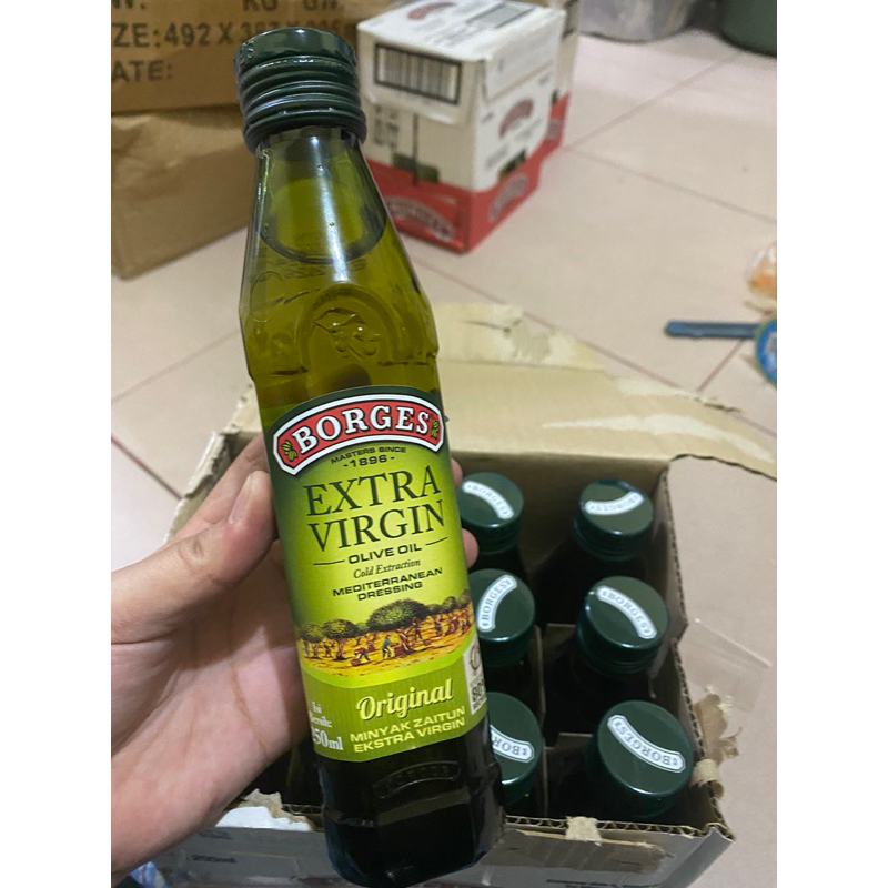 Jual minyak zaitun borges 250 ml / zaitun borges 125 ml / minyak zaitun extra virgin | Shopee ...