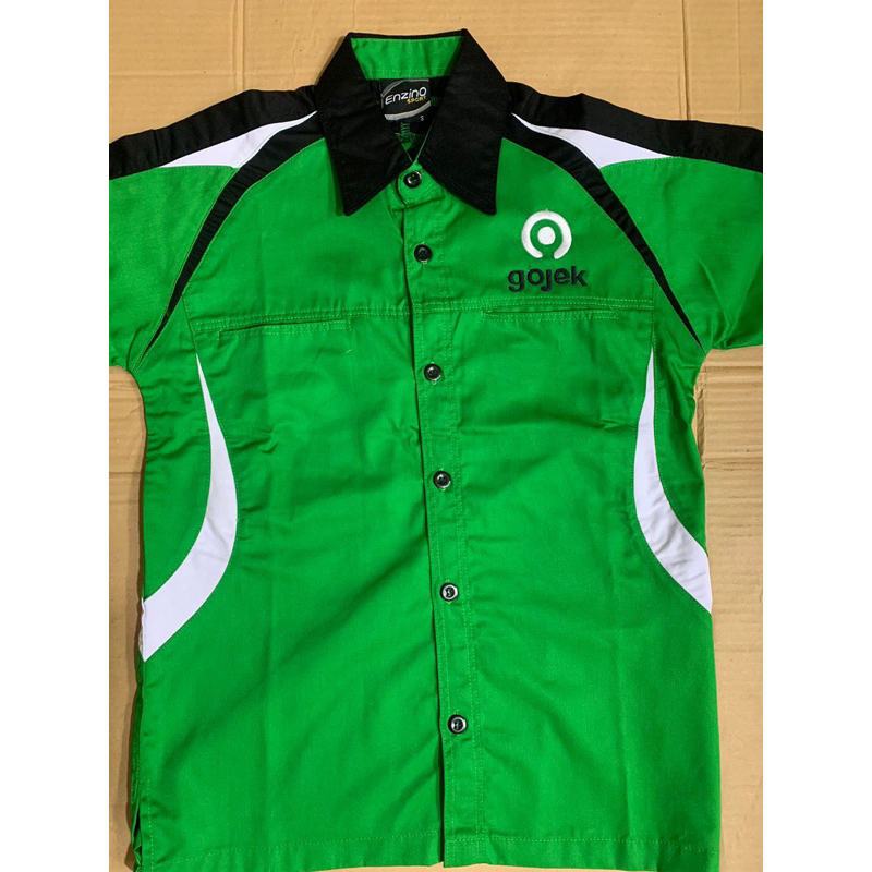 Jual Kemeja Gojek baju Gojek Seragam Gojek | Shopee Indonesia
