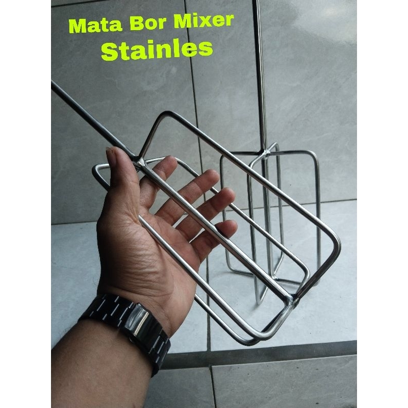 Jual [TERMURAH] MATA BOR MIXER PENGADUK ADONAN SERBAGUNA / BALING ...
