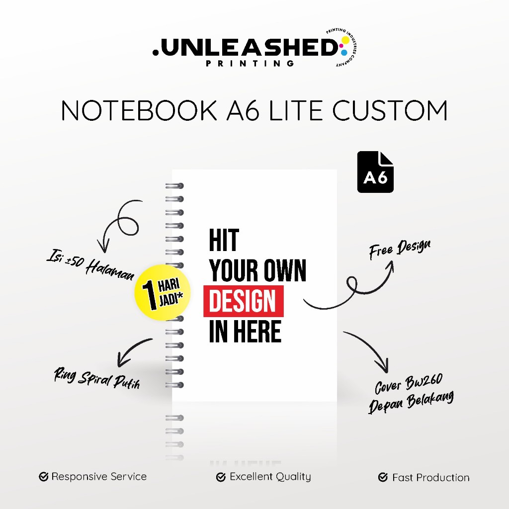 Jual NOTEBOOK A6 LITE CUSTOM | BLOCKNOTE | SEMINAR | EVENT | SOUVENIR ...
