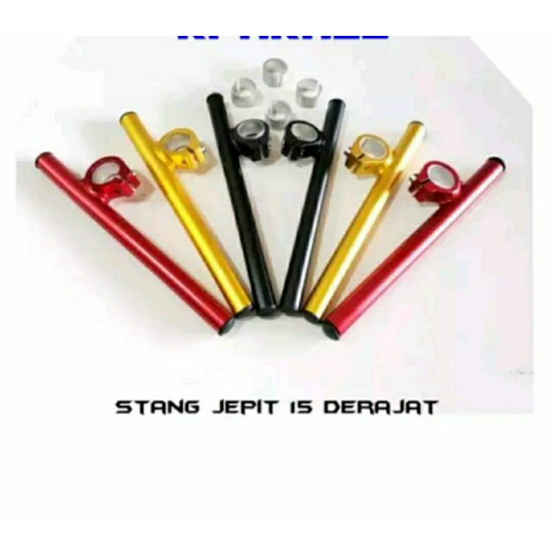 Jual Stang Jepit Drag 15 derajat universal rx king vixion new old ...
