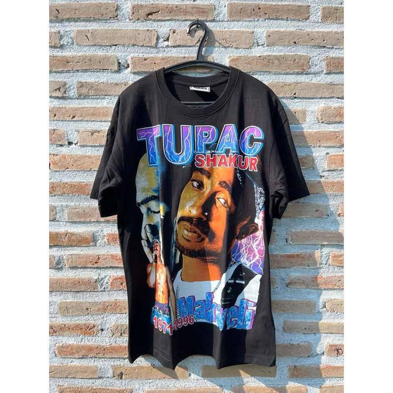 Jual TUPAC SHAKUR RAP TEE BOOTLEG | Shopee Indonesia