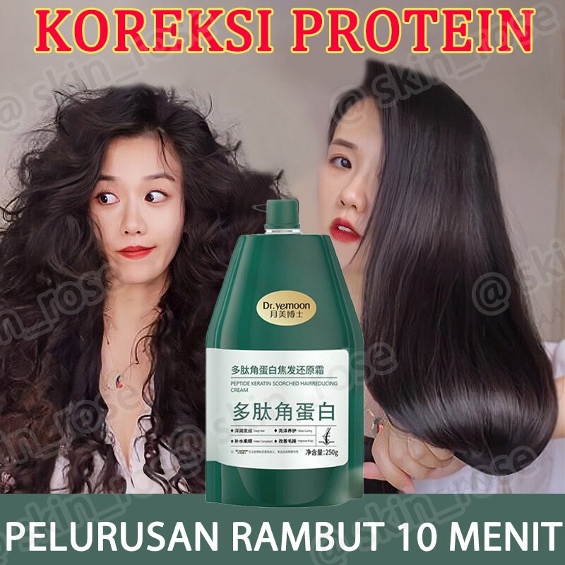 Jual Masker Rambut Keratin Rambut Smoothing Masker Rambut Kering Dan ...