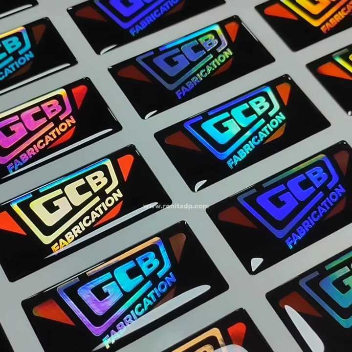 Jual Cetak Stiker Timbul Resin 3D & Super Gloss Potong Kiss Cut ...