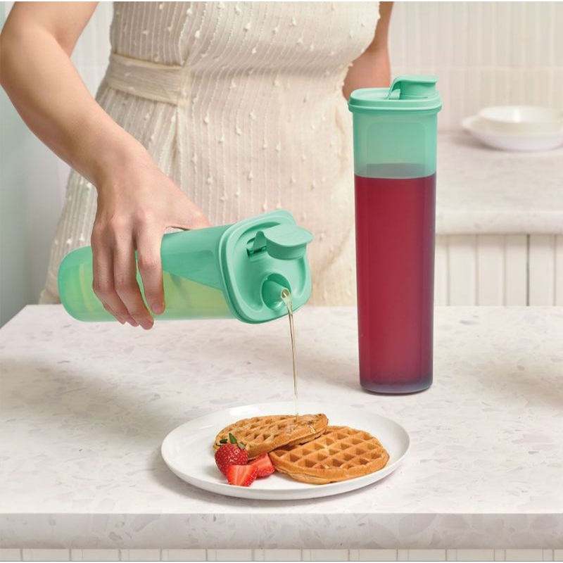 Jual liquid dispenser (2) tupperware / wadah minyak | Shopee Indonesia