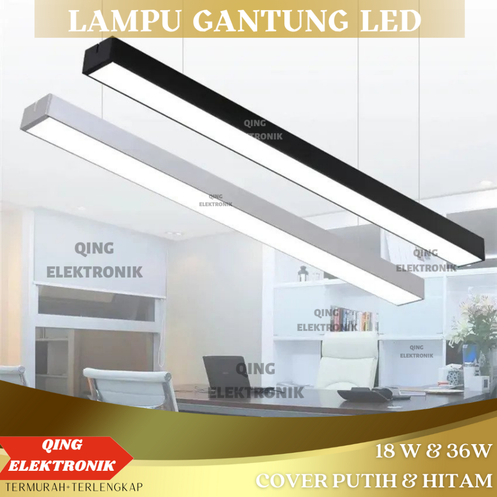 Jual Lampu Gantung LED Lampu Kantor Plafon LED Downlight Lampu Kerja ...