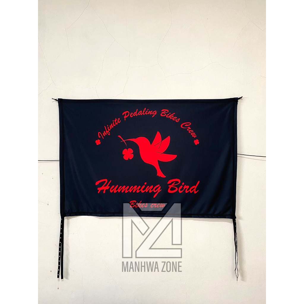 Jual Bendera Sabbath Crew / Bendera Humming Bird Manhwa Windbreaker ...