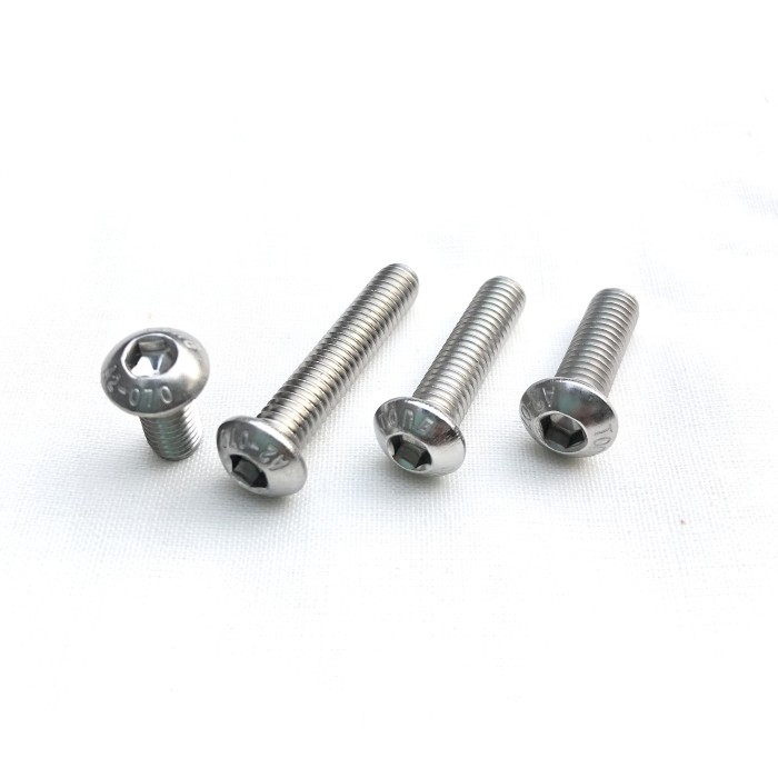Jual Baut L Button M8 x 25 / Button L Baja SUS 304 Harga 1 Pcs | Shopee Indonesia