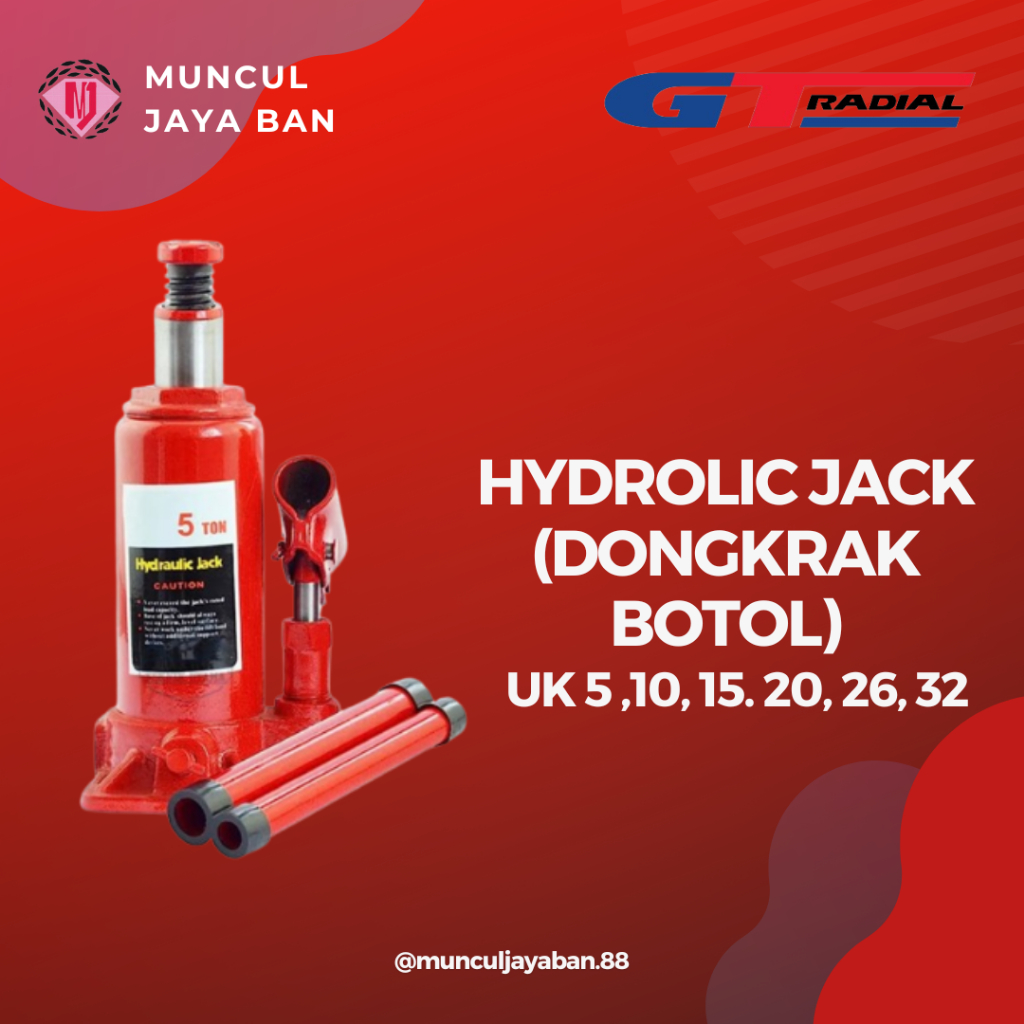 Jual HYDROLIC JACK 3T (DONGKRAK BOTOL) | Shopee Indonesia