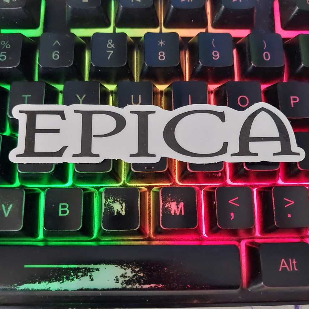 Jual Stiker EPICA - Sticker Logo Band Metal - Stiker Cutting | Shopee ...