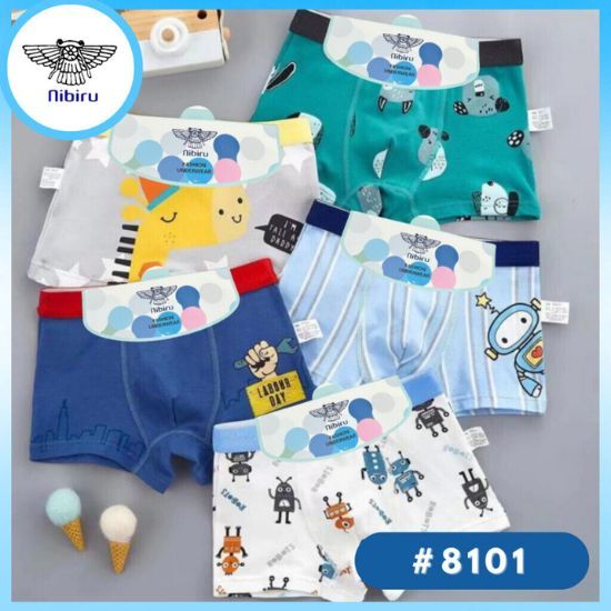Jual NIBIRU Celana Dalam Boxer Anak Laki 3-10 Thn Katun Premium 8101 ...