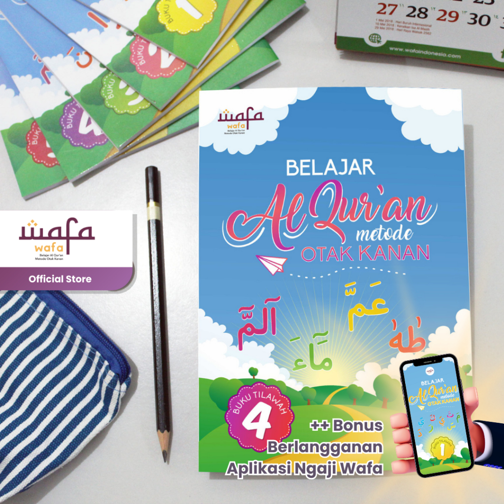 Jual [JILID 4] Buku Tilawah Wafa Jilid 4 - Buku Belajar Mengaji Anak - BELAJAR AL-QURAN METODE ...