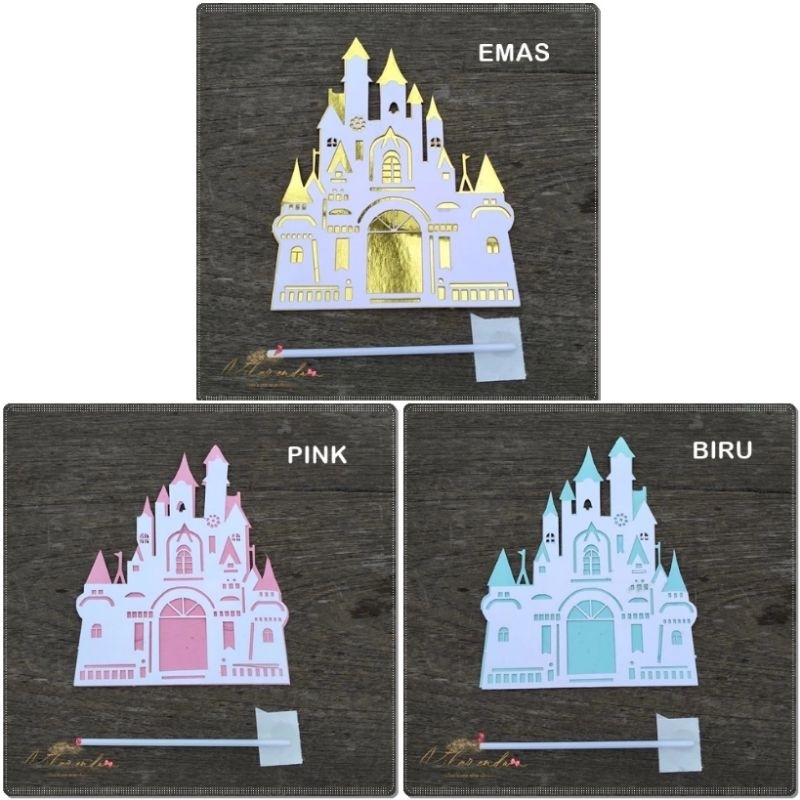 Jual Topper Cake Castle / Topper Istana | Shopee Indonesia
