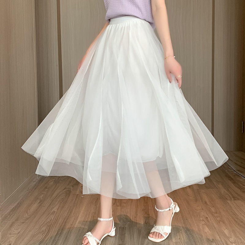 Jual Rok Tutu Panjang Wanita / Rok Midi / Long Skirt Pesta Wedding ...