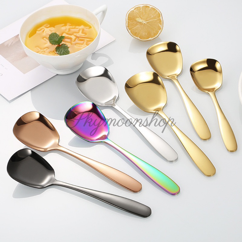 Jual Sendok Sup Kuah Sayur Makan Centong Sup Kuah Sayur Unik Bentuk ...