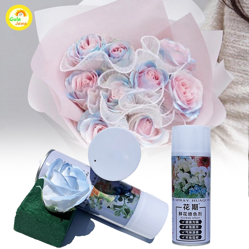 Jual 450ml Cool Color Floral Spray Pilox Bunga Pylox Spray Bunga ...