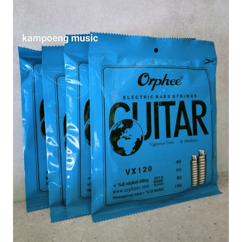 Jual Senar BASS orphee VX120 original quality 40-100 1set | Shopee ...