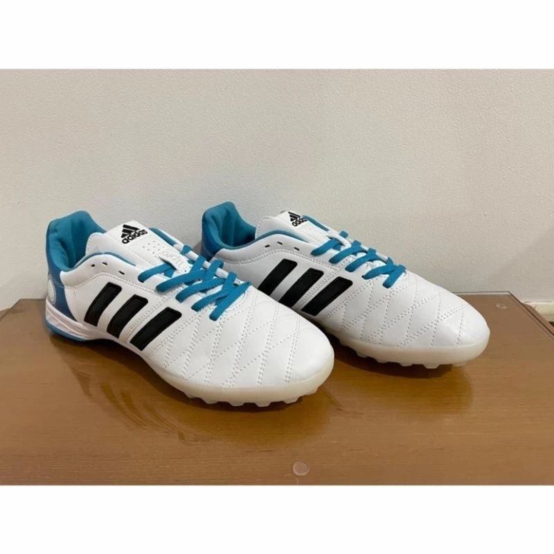 Jual Sepatu Futsal Adipure 11PRO II White Solar Blue Black TF ( TURF ...