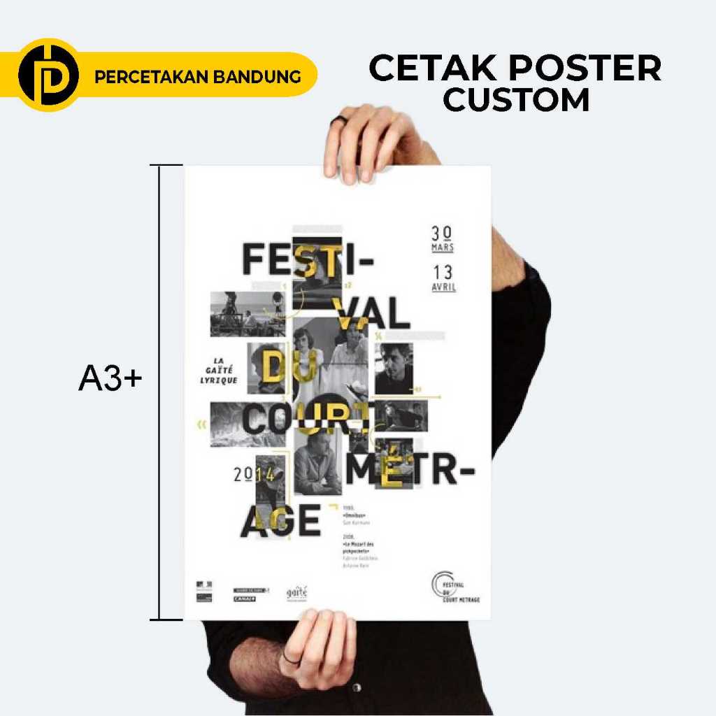 Jual cetak poster a3 custom desain gratis !!! | Shopee Indonesia