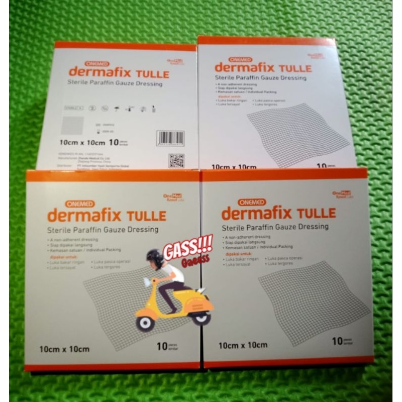Jual 1 Box Dermafix Tulle 10x10Cm @10 Pcs TLM | Shopee Indonesia