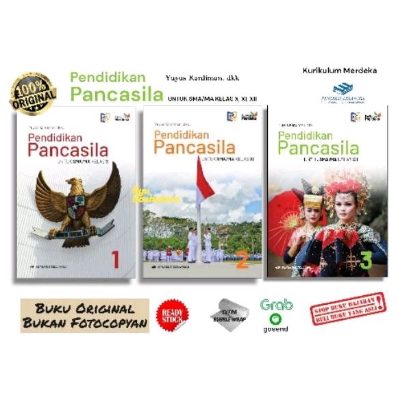 Jual Buku Pendidikan Pancasila Kelas 1,2,3 SMA Kurikulum Merdeka Erlangga | Shopee Indonesia