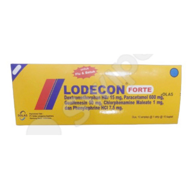 Jual PER BOX LODE CON FORTE Solas KAPLET BOX | Shopee Indonesia