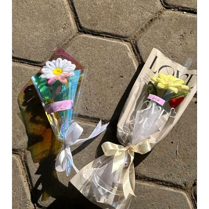 Jual Buket Kawat Bulu | Pipe Cleaner Bouquet | Single Size | Shopee ...