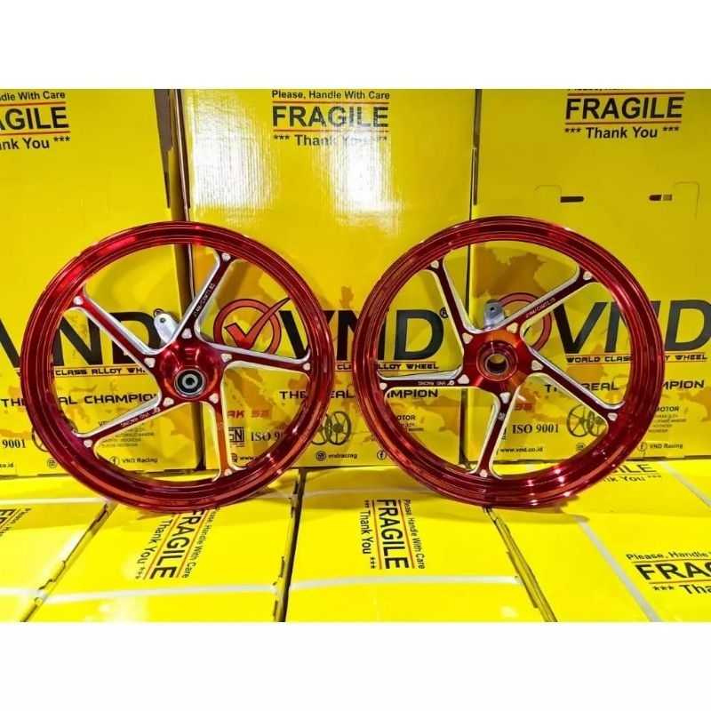 Jual Velg Racing Vnd Ak 55 Nmax new / Pelek Ak 55 1.85-14 & 2?15-14 ...