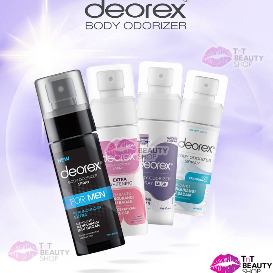 Jual 77 Deorex Body Odorizer Spray 6 ml Body Spray Penghilang Bau ...