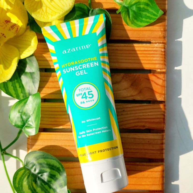 Jual Azarine Hydrasoothe Sunscreen Gel SPF 45 Pa++++ tabirsurya ...