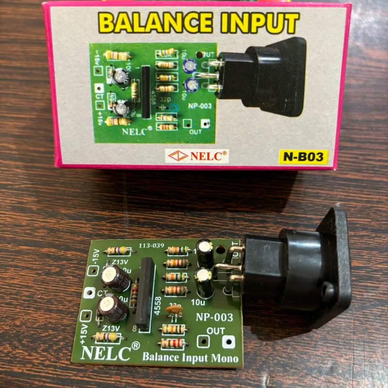 Jual Kit Balance Input Mono Nelc N-B03 | Shopee Indonesia