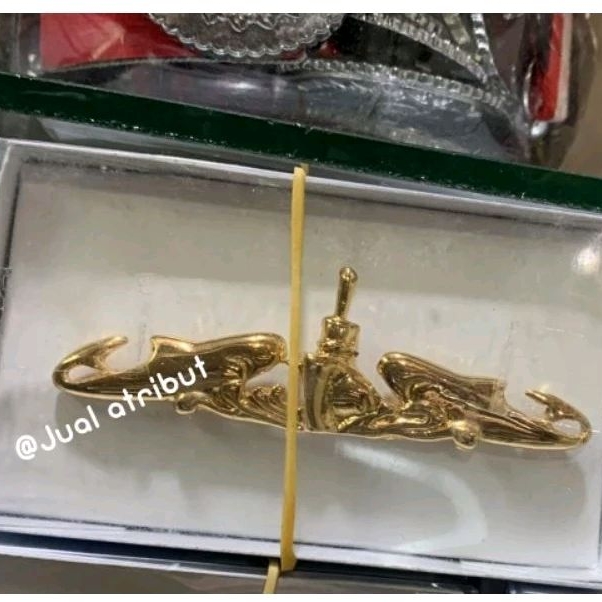 Jual Brevet PIN WING Hiu Kencana TNI AL | Shopee Indonesia