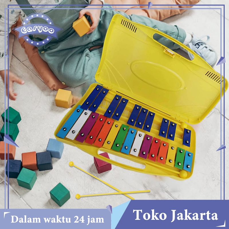 Jual Glockenspiel Xylophone Hand Knock Xylophone Percussion Rhythm ...