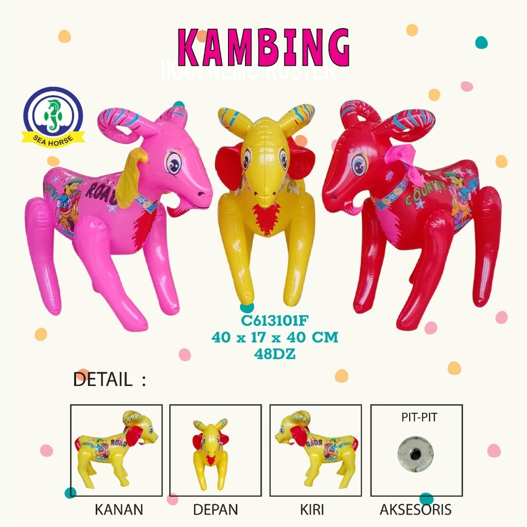 Jual Mainan Balon Tiup Kambing | Shopee Indonesia