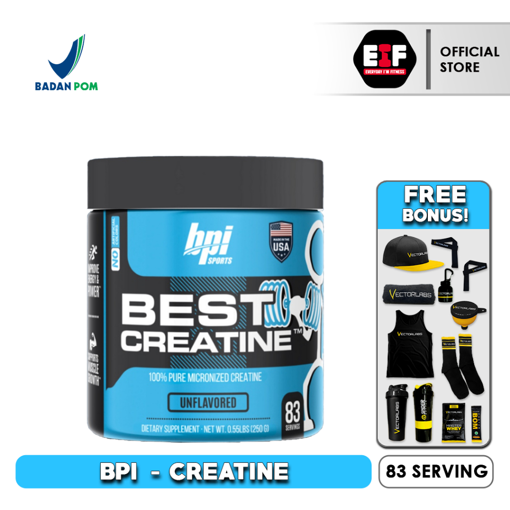Jual BPI Sports Best Creatine 83 serving / 250g | Shopee Indonesia