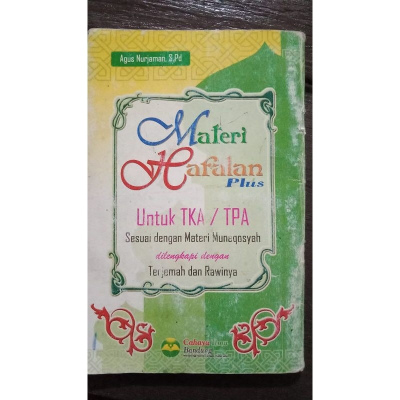 Jual MATERI HAFALAN UNTUK TK/TPA, MATERI HAPALAN | Shopee Indonesia
