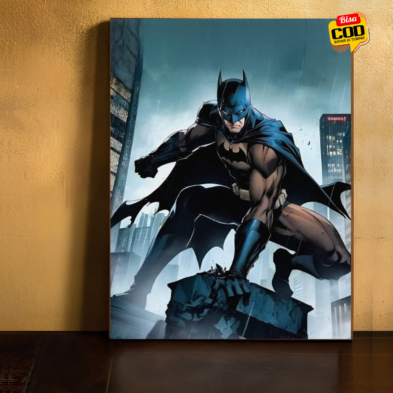 Jual Poster Batman Keren Hiasan Dinding Bahan Mdf Gb8 | Shopee Indonesia